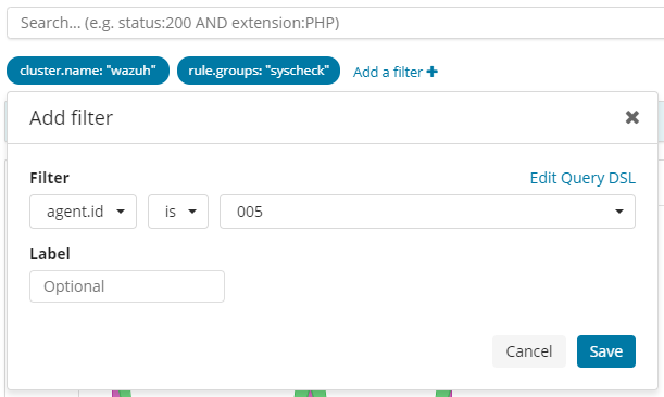 Searching for alerts using the Wazuh app for Kibana | Wazuh Searching for alerts using the Wazuh app for Kibana | Wazuh